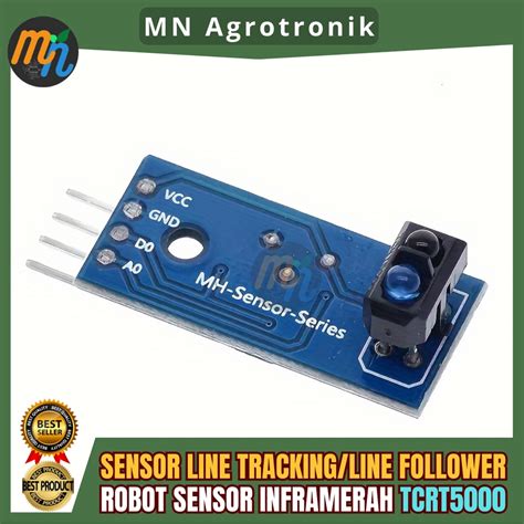 Jual Sensor Line Tracking Line Follower Robot Sensor Inframerah Tcrt5000 Shopee Indonesia