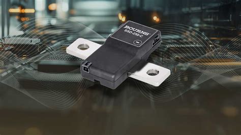 Bourns Releases 250a Shunt Sensor