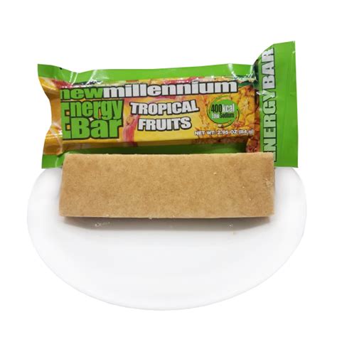 Sos New Millennium Energy Bar Various Flavors Practical Preparation