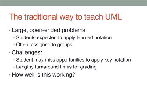 ppt teaching basic class diagram notation with umlgrader powerpoint