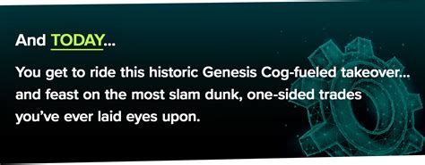 The Genesis Cog