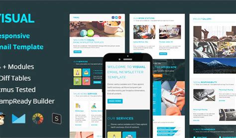 Envato Email Templates Visual Multipurpose Responsive Email Template By