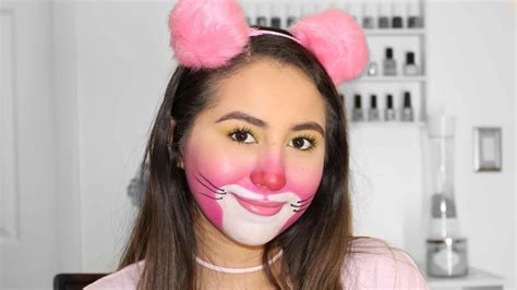 Easy Pink Panther Look Halloween 2017 Virginiaaaxo Youtube