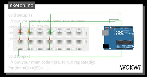 Traffic Light Wokwi ESP STM Arduino Simulator