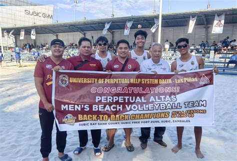 Altas Retain Ncaa Mens Beach Volleyball Crown The Manila Times