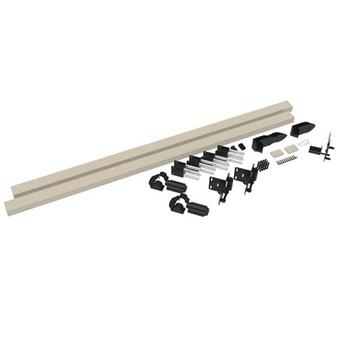 Barrette Outdoor Living Windham Clay 5 Ft X 6 Ft Vinyl Fence Gate Kit