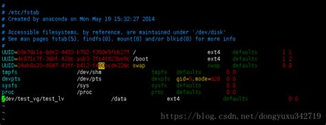 Linux挂载磁盘分区挂载分区 Csdn博客