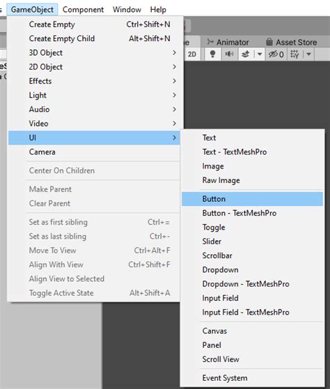 Как пользоваться Ui кнопками в Unity
