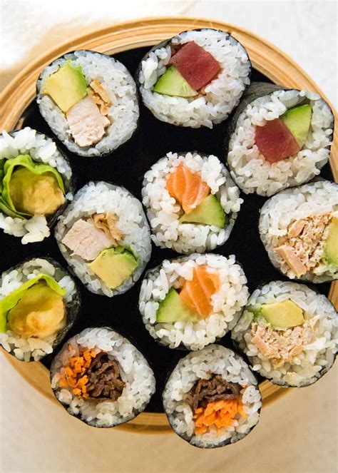 Types Of Sushi Rolls Description With Photos