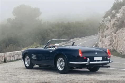 Rare 1961 Ferrari California Spyder Fetches 195 Million At Monaco