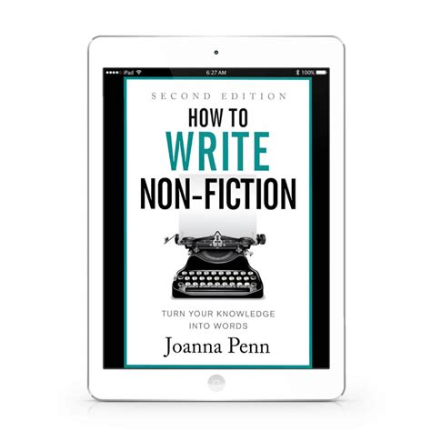 How To Write Non Fiction Second Edition Ebook Turn Your Knowledge Int