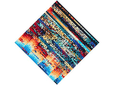 Rcraft™ Warped Screen Glitch Technology Craft Vinyl Technology Craft