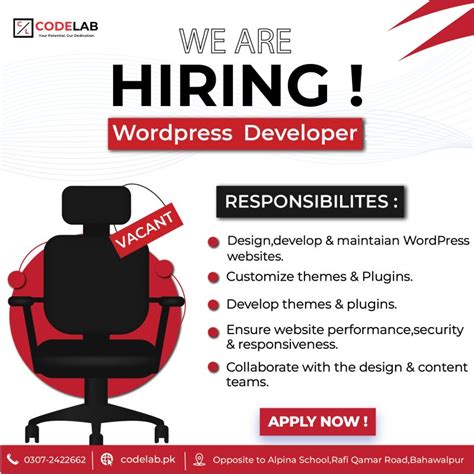 Codelab It Solutions On Linkedin Codelab Hiring Wordpress Developers Applynow