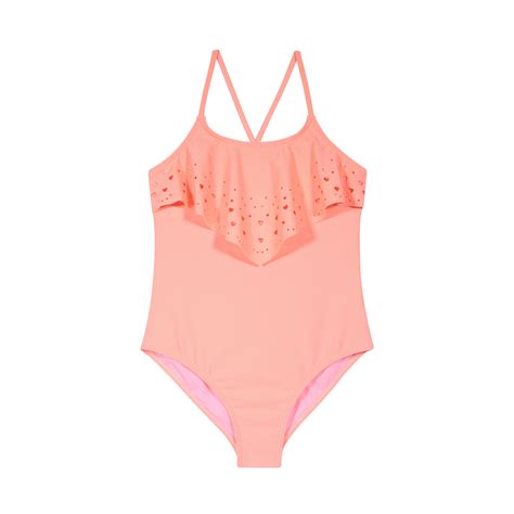 Traje De Baño Teens Niña Entero Uv30 H2o Wear Fucsia H2o Wear
