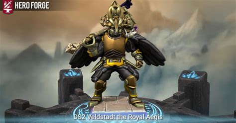 DS2 Veldstadt the Royal Aegis - made with Hero Forge