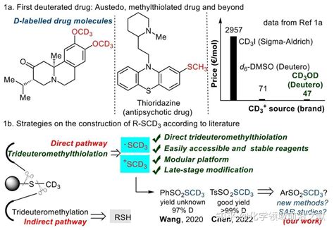 杭州师大邵欣欣 南京大学史壮志ol：s 甲基 D3 芳基硫代硫酸酯：高效的直接氘代硫甲基化试剂 知乎