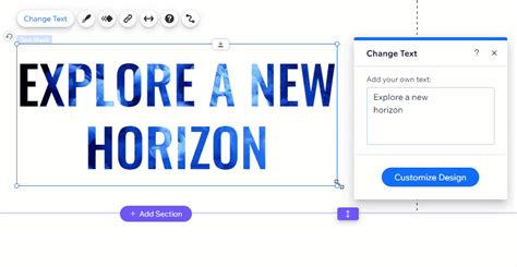 Wix Editor Adding And Customizing Text Masks Help Center Wix Com