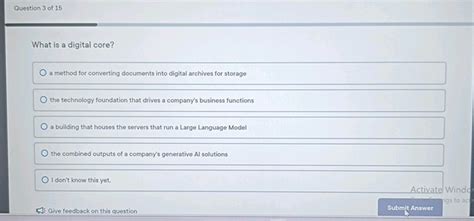 Question Of What Is A Digital Core A Studyx