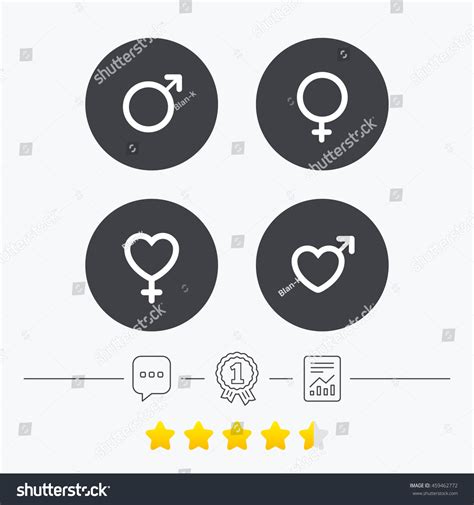 Male Female Sex Icons Man Woman Stock Illustration 459462772 Shutterstock