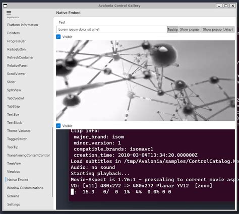 Native Embeds Don T Render In Control On Linux Issue Avaloniaui Avalonia Github