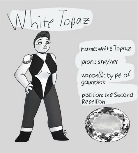 White Topaz Su Oc By Rukki024 On Deviantart