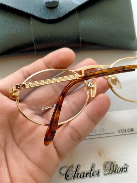 John Lennon Vintage Glassesvintage Frame 70s Brand Charles Diors