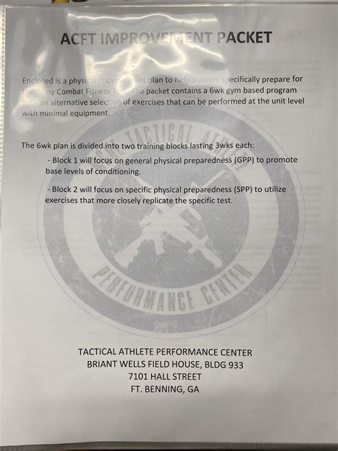 The Tapc Acft Prep Program May The Odds Be Ever In Your Favor Rarmyocs