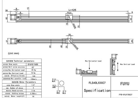 Threaded Rod Linear Guide Rail With Motor And Ball Screw For CNC Linear Actuator MM Free