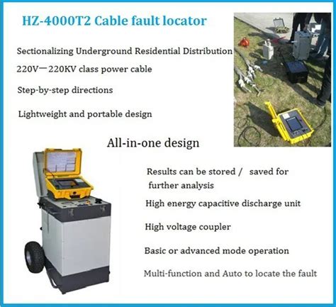 Underground Cable Detection Underground Cable Fault Location System Buy Cable Fault Location