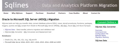 7 Best Oracle To Mssql Converters 2024 Free Download