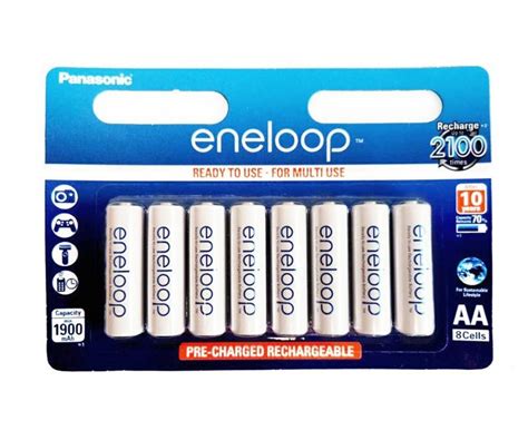 Panasonic Eneloop R6 Aa 1900mah B8 Arena Pl