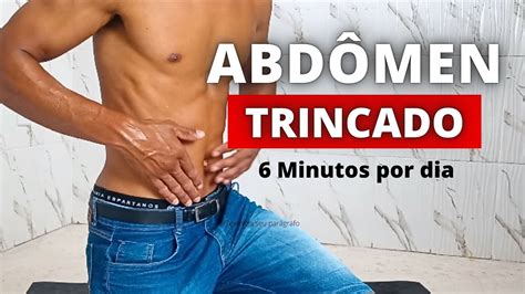 6 Minutos Para Trincar Abdômen Em Casa Youtube