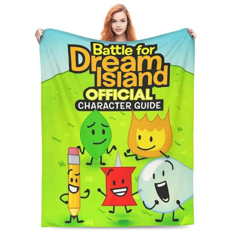 Super Soft Game Bfdi Battle For Dream Island Bed Blankets Lightweight Flannel Throws Blankets