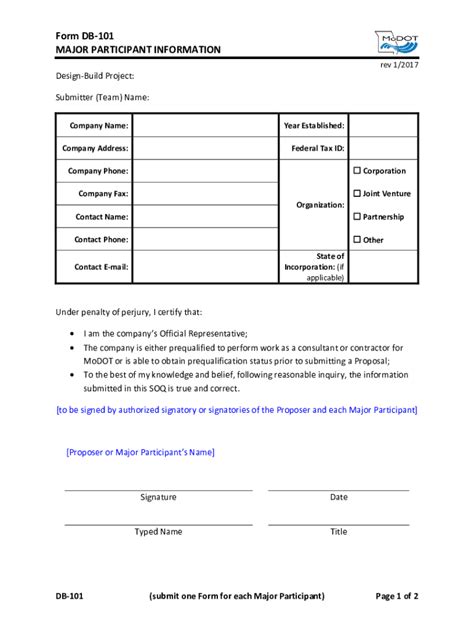 Fillable Online Consultant Information Form Wsdot Fax Email