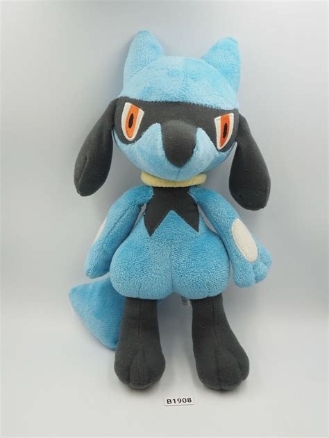 Riolu B1908 Pokemon Takara Tomy 10 Plush Stuffed Toy Etsy