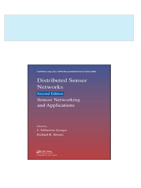 distributed sensor networks sensor networking and applications volume