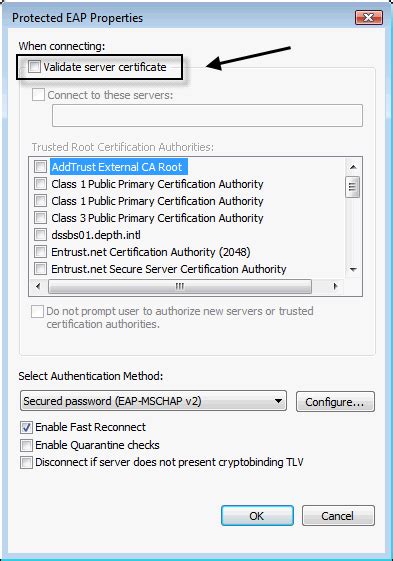 Using Certificates For Wireless Authentication Networking