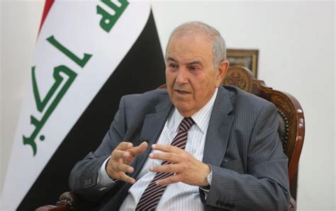 علاوي لا سبيل للحل إلا بالحوار الوطني