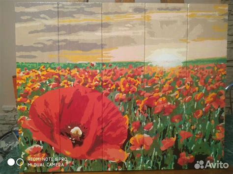 Готовые картины по номерам купить в Москве с доставкой Хобби и отдых Авито