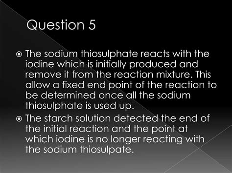Edexcel Rate Of Reaction Questions A2 Pptx