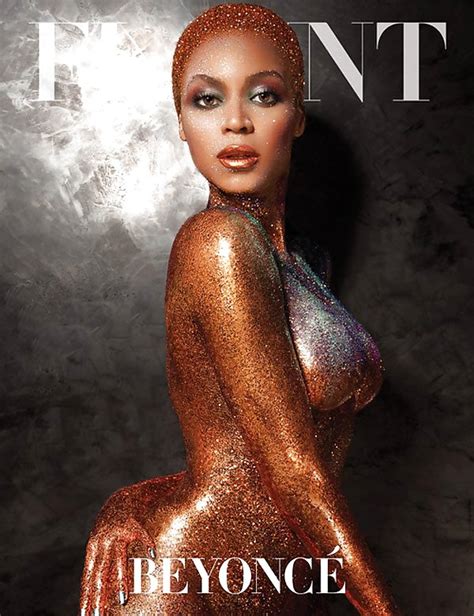 Beyonce Knowles Carter Poses For Flaunt Magazine July 2013 Porn