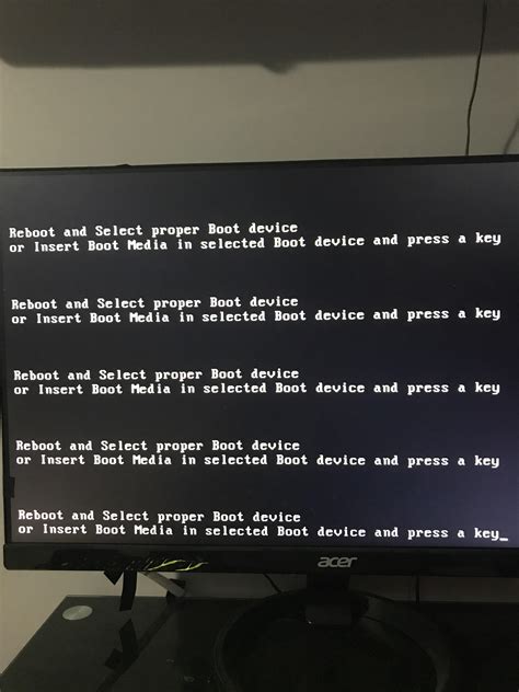HELP Reboot And Select Problem So I Built My New Pc Yesterday This Is The First Time It