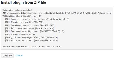 annotate resources developer installation guides moodle