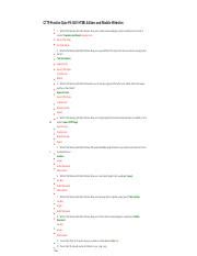 Master Gui Html Editors And Mobile Websites Practice Quiz Course Hero