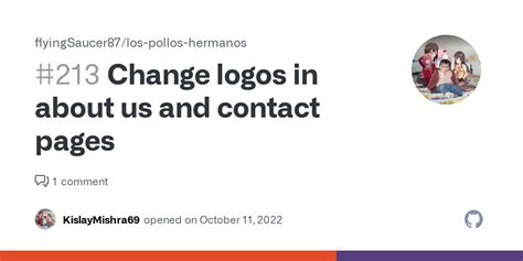 Change Logos In About Us And Contact Pages Issue 213