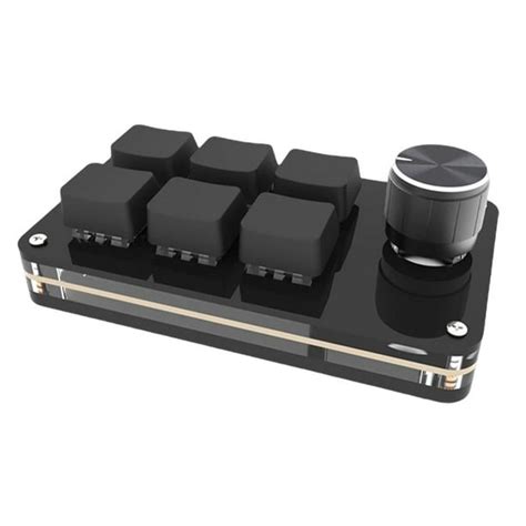 Mini Teclado Mecánico Con Cable Puerto Usb De 6 Teclas Teclado