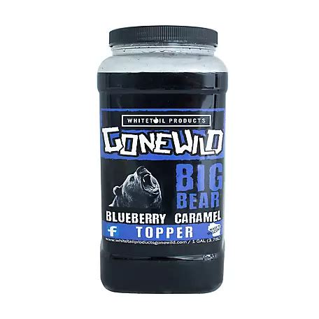 Whitetail Products Gone Wild Cotton Candy Bear Attractant Topper At