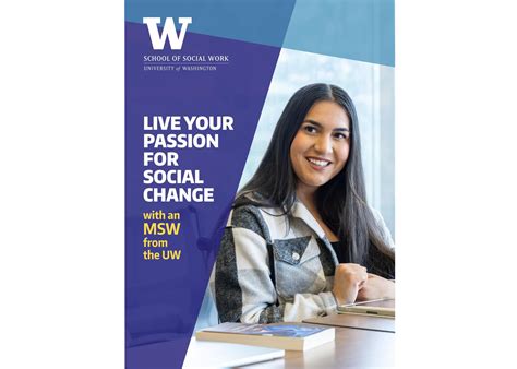 Msw Brochure By Uw School Of Social Work Issuu