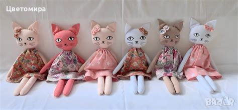 Котета от плат Коте в Плюшени играчки в гр Бургас Id41228147