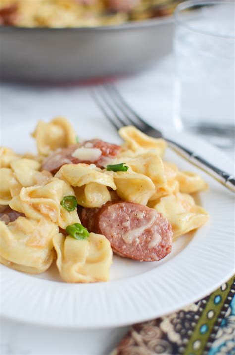 Cajun Tortellini Alfredo Fake Ginger